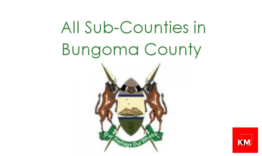 List of All Sub Counties In Bungoma County 2025 - Kenyan Magazine