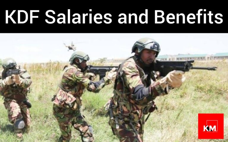 Kenya Defense Forces (KDF) Salaries, Allowances and Benefits [New ...